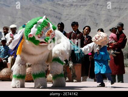 sindhu darshan, Indus River, Leh, Ladakh, Jammu & Kashmir, india Stock ...