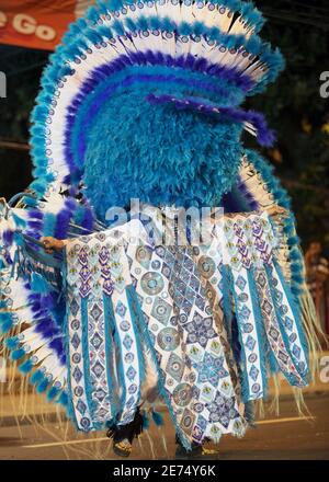 Trinidad Carnival; traditional mas; fancy sailor mas; Port of Spain ...