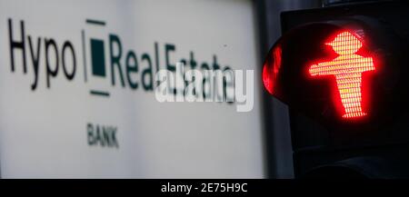 Sign / logo of First Commercial Bank of Taiwan, London office, City of ...