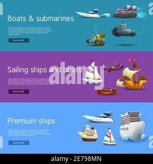 Underwater wooden banner template illustration Stock Vector Image & Art ...