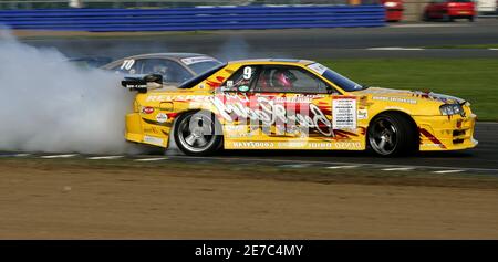 Nissan Silvia S15 race car at SEMA Stock Photo - Alamy