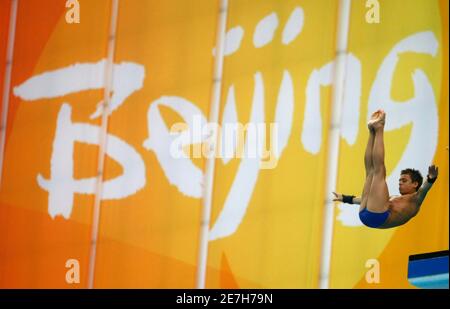 OLYMPIC DIVER TOM DALEY TRAINING IN FEBUARY 2008 AGED THIRTEEN IN ...