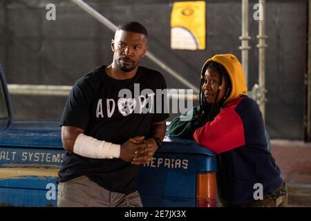 PROJECT POWER, Jamie Foxx, 2020. ph: Skip Bolen / © Netflix / Courtesy ...