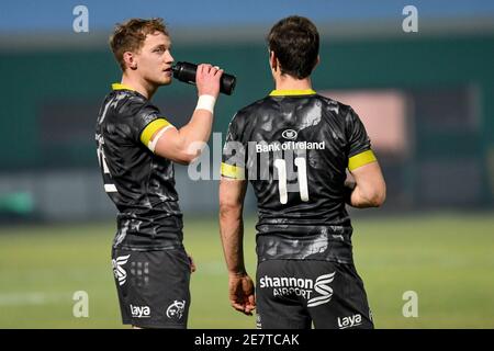Mike Haley of Munster during the international friendly rugby match ...