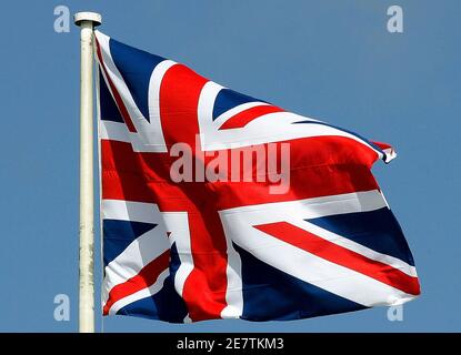 Sandhurst Royal Military Academy with Union Jack flag flying from ...