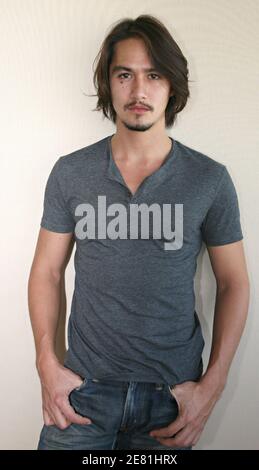Thai born actor Ananda Everingham poses for our photographer at the ...