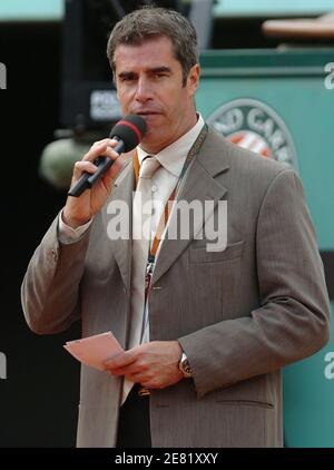 Marc MAURY during Roland-Garros 2023, Grand Slam tennis tournament ...
