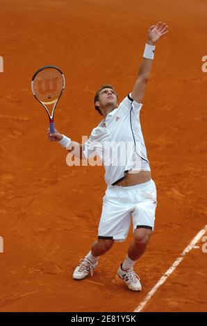 France's Paul Henri Mathieu defeats Germany's Florian Maier, 6-3, 6-4 ...