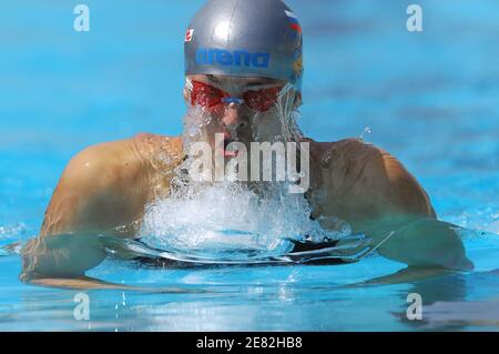 Russia's Grigory Falco competes on 200 meters Breaststroke men heat ...