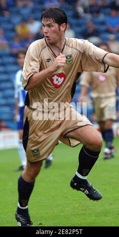 PORTSMOUTH FC. RORY ALLEN 2002 Stock Photo - Alamy
