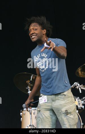 EXCLUSIVE. Kamini performs during the '14th Neck'airs de musique' held ...