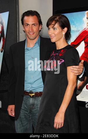 Actor Andrew Shue and wife Jennifer attend the premiere of "Gracie ...