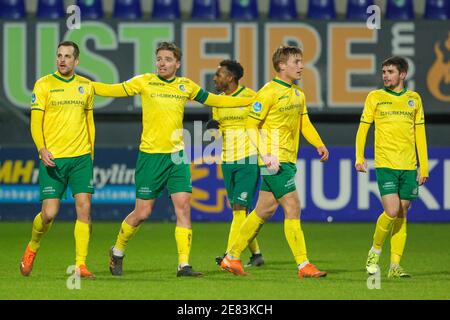 SITTARD, NETHERLANDS - JANUARY 30: Mats Seuntjes of Fortuna Sittard ...