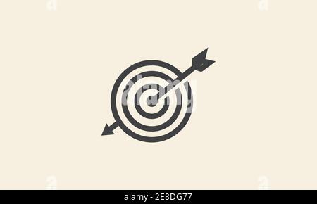 Simple circle target template. Bullseye symbol Stock Vector Image & Art ...