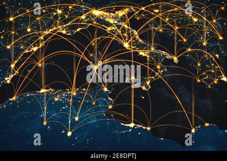 map of european continent Stock Photo - Alamy