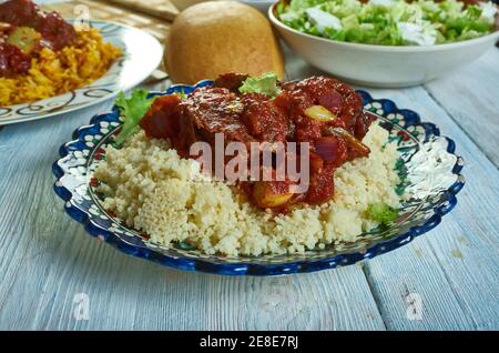 Bassi Salte - traditional Senegalese delicacy. The dish is prepared by ...