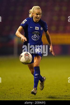 Chelsea’s Pernille Harder during the FA Women's Super League match at ...