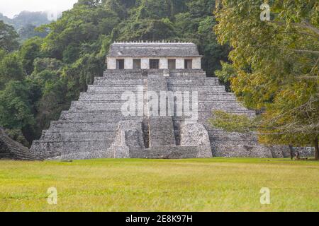 Temple of the Inscriptions, Palenque, was a pre-Columbian Maya ...