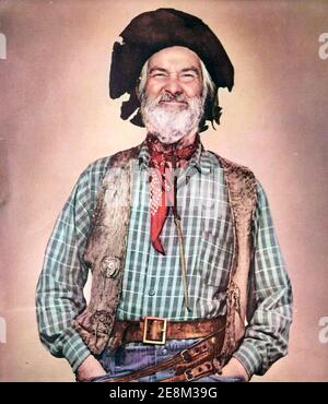George Gabby Hayes, an American actor known for his roles in Western ...
