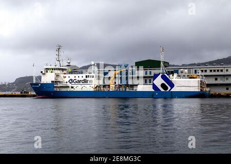 Research / survey vessel Ocean Reliance in the port of Bergen, Norway ...