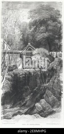 Mill At Penmachno Stock Photo - Alamy