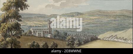 Mold church and town Stock Photo - Alamy