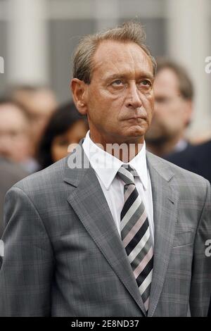 Paris mayor Bertrand Delanoe attends a ceremony at the police ...