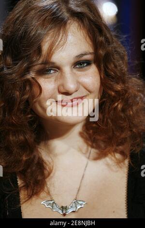 Ariane Fornia promotes her book 'Derniere Morsure' during the taping of ...