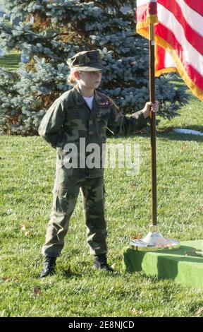 Military Order of Foreign Wars - girl (15594471699 Stock Photo - Alamy