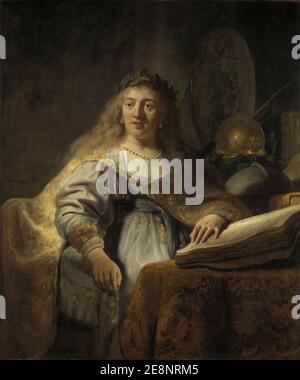 Minerva in Her Study, 1635 by Rembrandt Harmensz (Harmenszoon) van Rijn ...