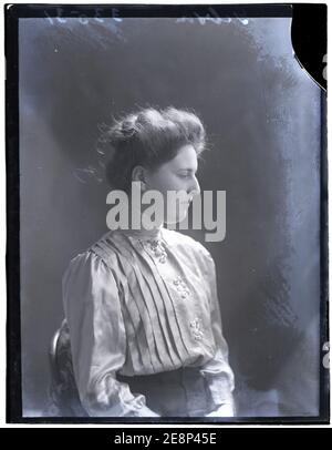 Miss Gibson, 22 Aug 1918 (16878195158 Stock Photo - Alamy