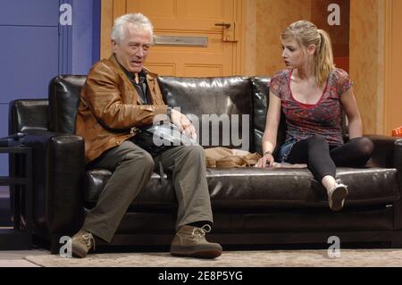 Murielle Huet des Aunay and Jean Scandel attending the premiere of the ...