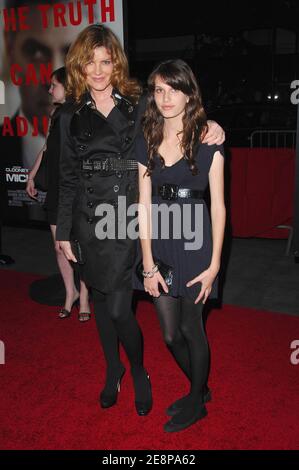 Actress Rene Russo (R) and her daughter Rose Gilroy attend the premiere ...