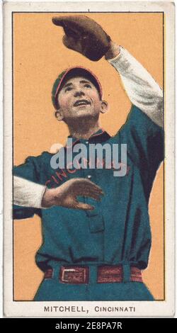 Mike Mitchell, Cincinnati Reds, baseball card portrait Stock Photo - Alamy