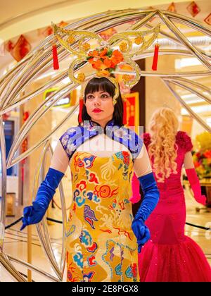 Traditional festival dress Macau Stock Photo - Alamy