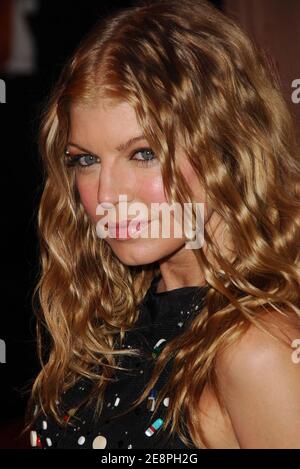 Singer Fergie attends the launch of "Fergie For Kipling" collection ...