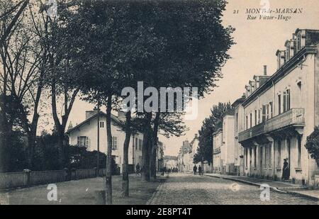 Mont-de-Marsan - Rue Victor-Hugo 5 Stock Photo - Alamy