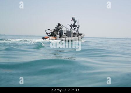 Mine Hunting Unmanned Surface Vehicle (MHU) at IMCMEX 2016 01 Stock ...