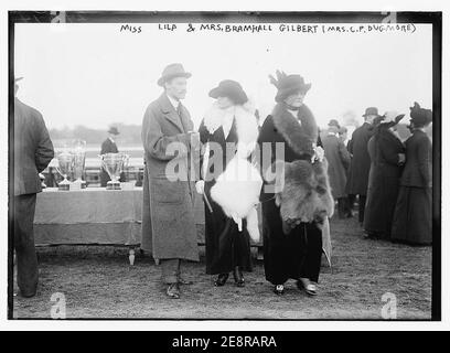Miss Lila & Mrs. Bramhall Gilbert (Mrs. C.P. Dugmore), Photograph shows ...