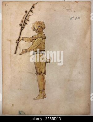 Mithras New Orleans Mardi Gras costume 1913 - Gryphon Stock Photo - Alamy