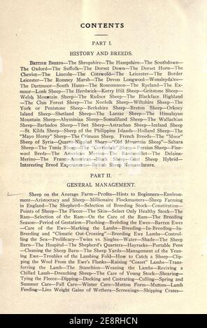 Modern sheep, breeds and management Stock Photo - Alamy