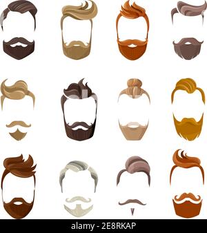Dapper Moustache Beard style men illustration Facial hair mustache ...