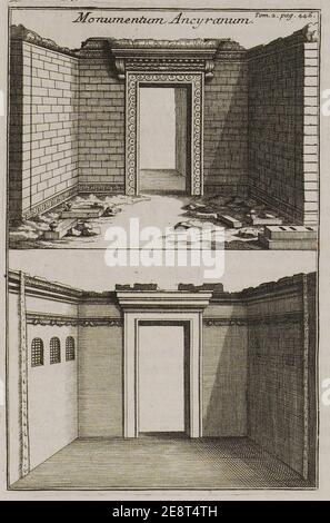 The 'Monumentum Ancyranum' by Joseph Pitton de Tournefort from 1717 is ...