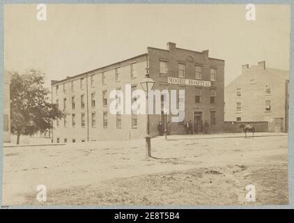 Moore Hospital (Confederate) Main Street, Richmond, Va., April, 1865 ...