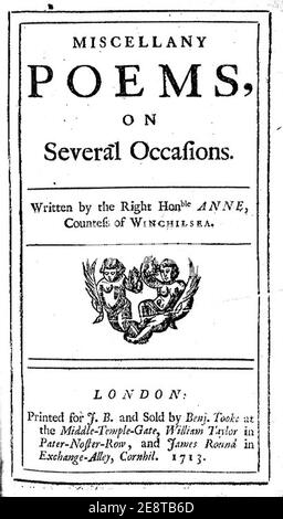 'Miscellany: Poems on Several Occasions' is a collection of poetry that ...