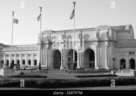 The Columbus Union Station Arch, Work of Art in Ohio Stock Photo - Alamy