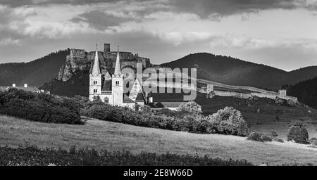 Slovakia, Spissky Castel,UNESCO,the largest castle in Central Europe ...