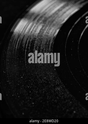 The grooves of an old fashioned LP record vinyl Stock Photo - Alamy