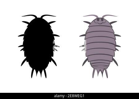Cute lice, illustration, vector on white background Stock Vector Image ...
