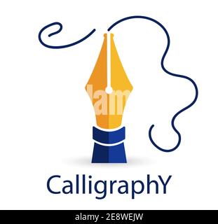 Pen icon. Flat modern style vector illustration Stock Vector Image ...